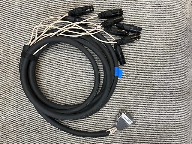 Neutrik 12-foot DB-25 to XLR-Female Analog Snake Cable | Reverb