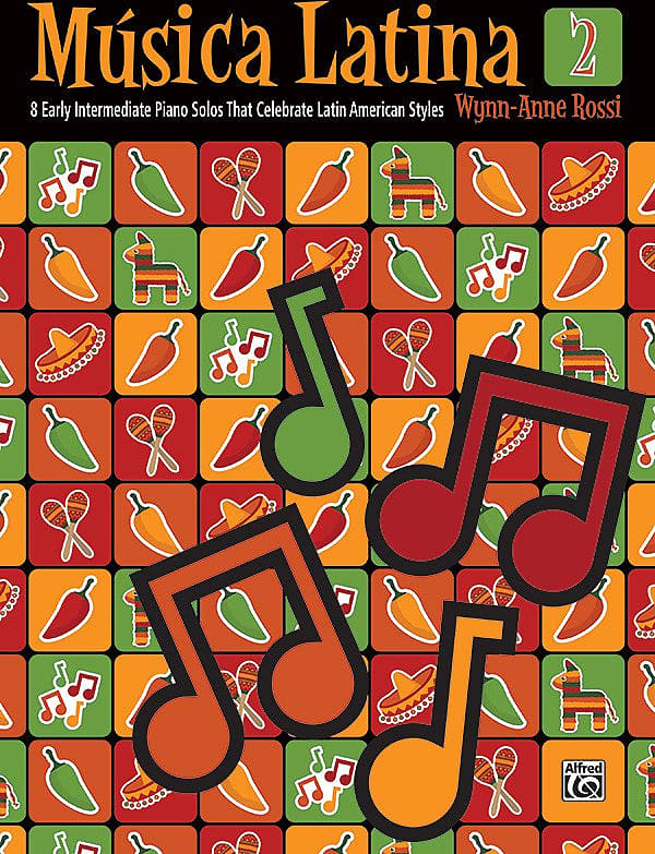 Música Latina, Book 2: 8 Early Intermediate Piano Solos That | Reverb