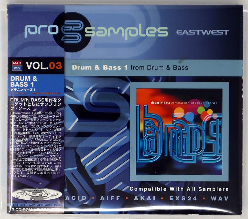 East West Pro Samples Vol.03 Drum & Bass 1 Sample | Reverb