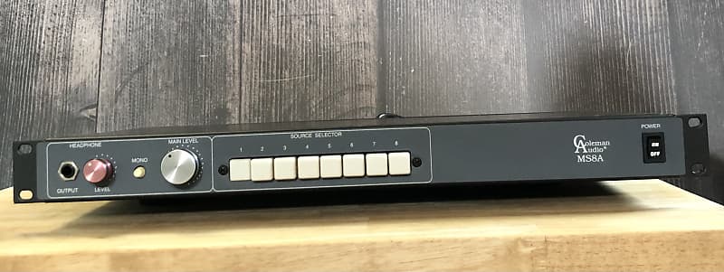 Coleman Audio MS8A Input switcher | Reverb