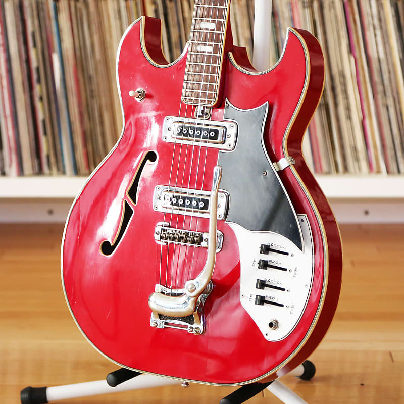 1960s Silvertone Model 329 Vintage Electric Guitar - | Reverb