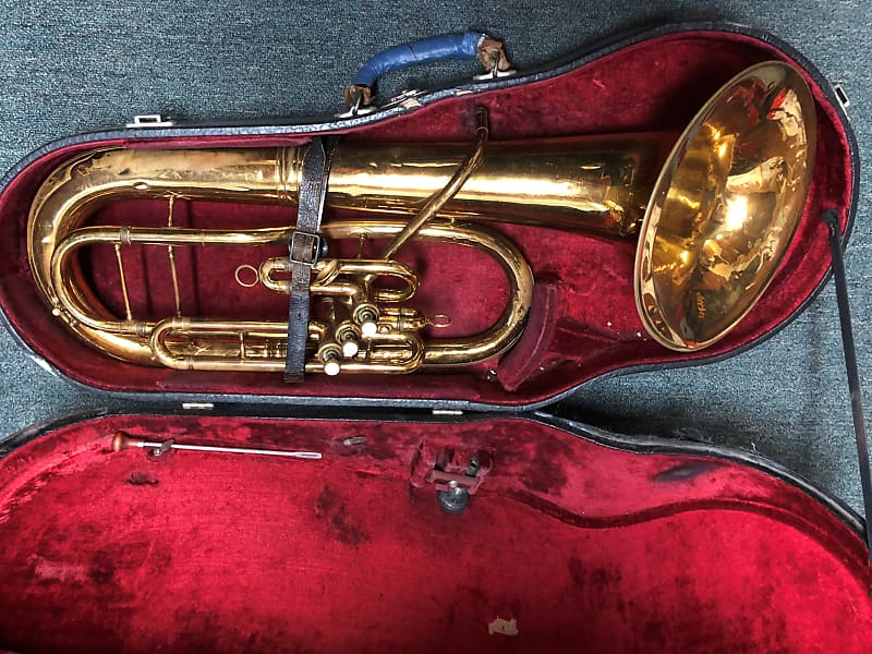 King Baritone Horn (Gold) Serial #321865 | Reverb
