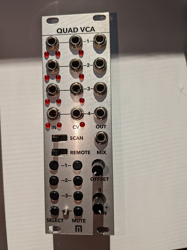 Malekko Quad VCA - Silver | Reverb