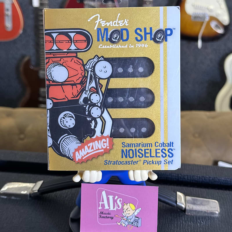 Fender Mod Shop Samarium Cobalt Noiseless Stratocaster | Reverb
