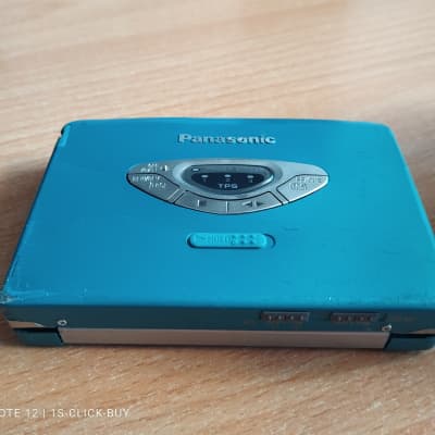 Panasonic Walkman Cassette player RQ S50 light green working | Reverb