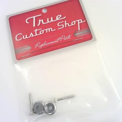 True Custom Shop® Chrome Strap Buttons for Gibson Les Paul | Reverb