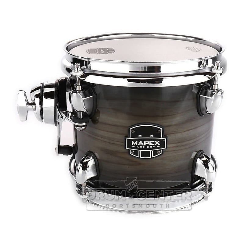 Mapex Armory 10X7 Tom Black Dawn w/Chrome Plated Hardware | Reverb