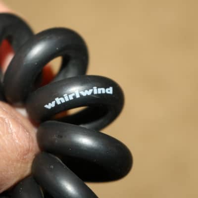 Whirlwind Curly Cables, one vintage one newer | Reverb