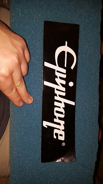 Epiphone Bumper sticker LARGE | Reverb