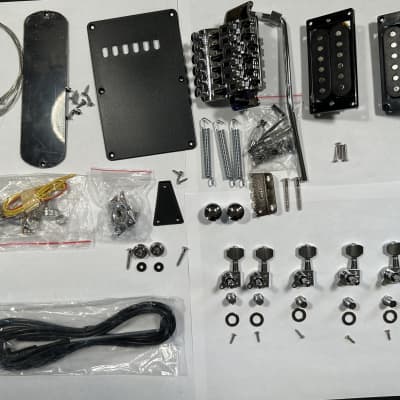 DIY Explorer Style Guitar Kit w/ Floyd Rose Style Bridge | Reverb