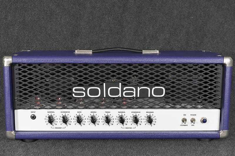 Soldano Hot Rod 50+ (Plus) Purple (2 channel, FX loop) | Reverb
