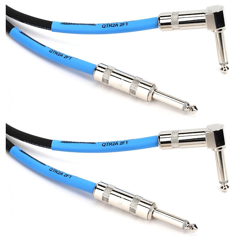 Pro Co EGL-2 Excellines Straight to Right Angle Patch Cable | Reverb