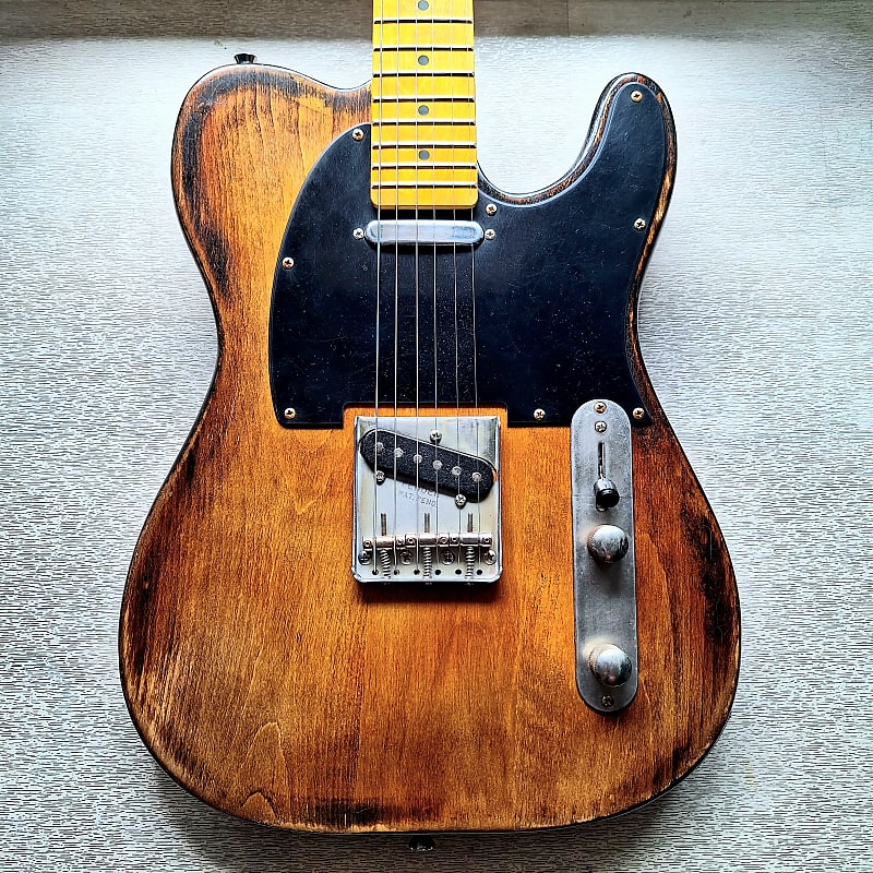 Partcaster Telecaster kit relic nitro(video) | Reverb Canada