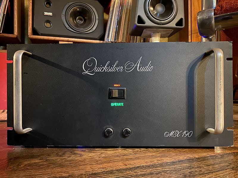 Quicksilver Audio MX-190 Stereo Audiophile All Tube Power Amp | Reverb