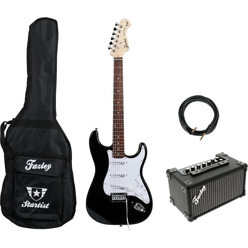 Fazley Startist Basic ST118 Black + Gig Bag, Amplifier and | Reverb