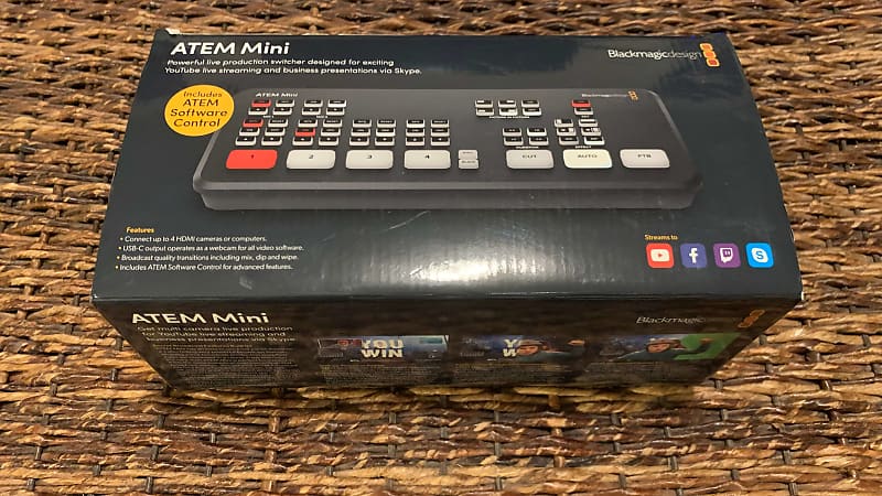 BLACKMAGIC DESIGN ATEM Mini Stream Switcher | Reverb