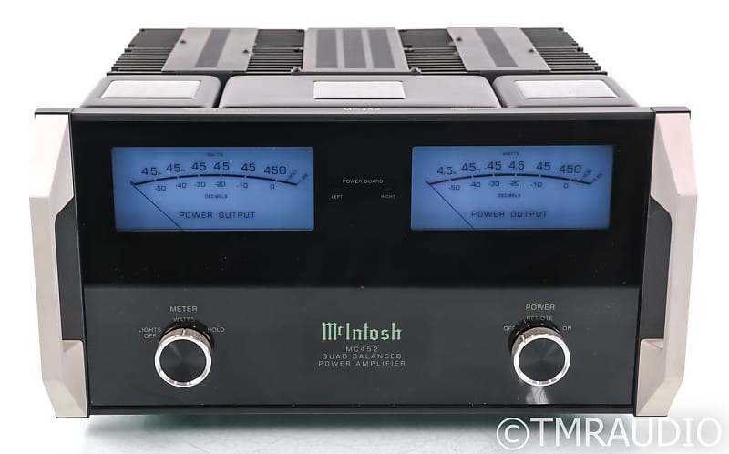 McIntosh MC452 Stereo Power Amplifier; MC-452 (SOLD11) | Reverb