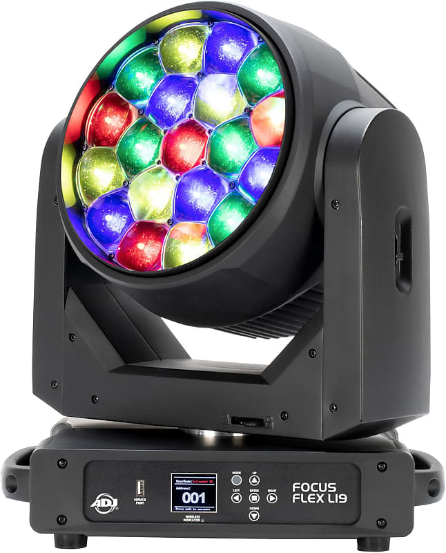 ADJ Focus Flex L19 760-watt LED Moving-Head Wash Fixture | Reverb