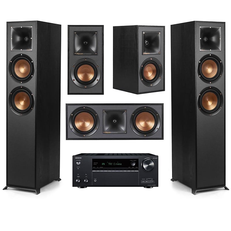 Klipsch Reference 5.0 Home Theater System with 2x R-620F | Reverb