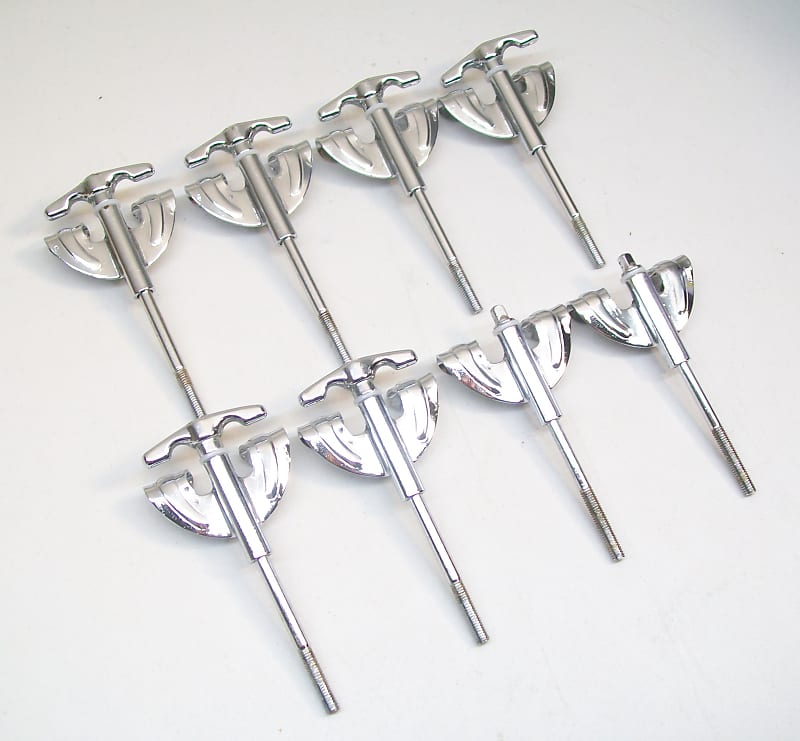 Pearl T Rods Key Rods and Claws for Bass Drum Set of 8 Lot | Reverb