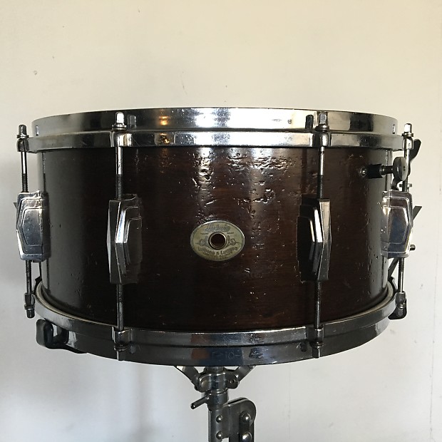 Ludwig & Ludwig Standard 7x14 1ply Mahogany '38-'40 Laquer | Reverb