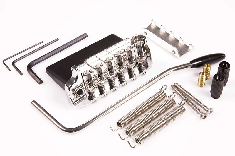 Hipshot Contour 2-Point Tremolo Chrome Left/Lefty - | Reverb UK