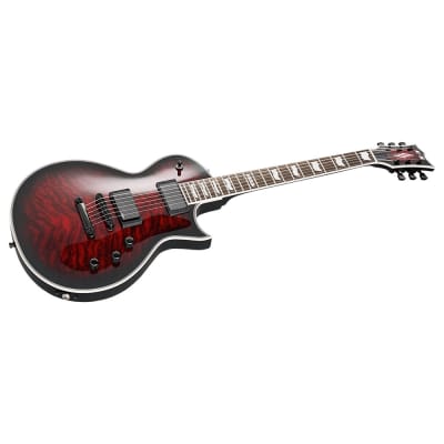 ESP E-II Eclipse QM See Thru Black Cherry | Reverb Deutschland