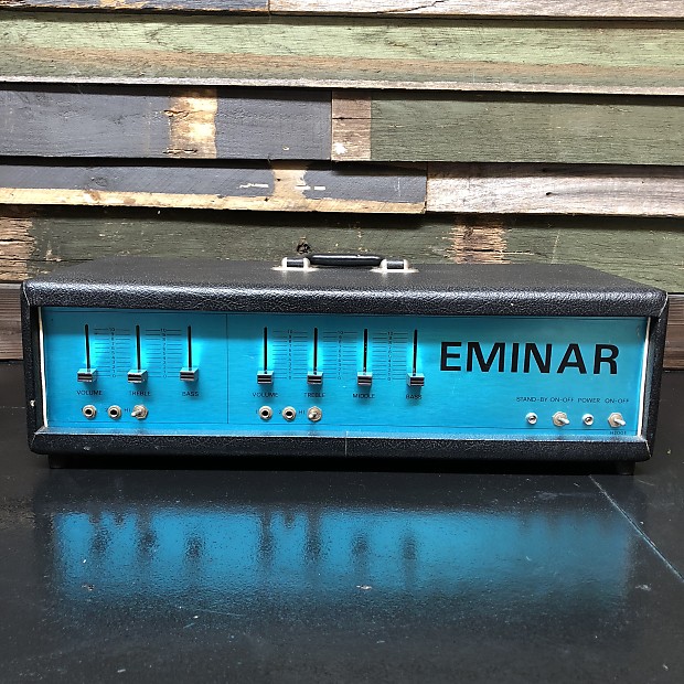 Eminar H2008 - 160 watt Tube Bass Head 1977 | Reverb Australia