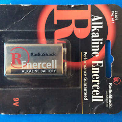 Vintage Radio Shack 9 Volt Battery | Reverb
