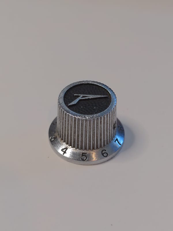 Peavey Vintage Metal Top Hat Knob | Reverb