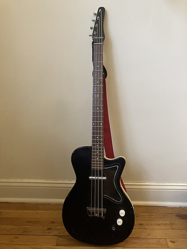 Silvertone 1444 Bass 1964 - Black | Reverb