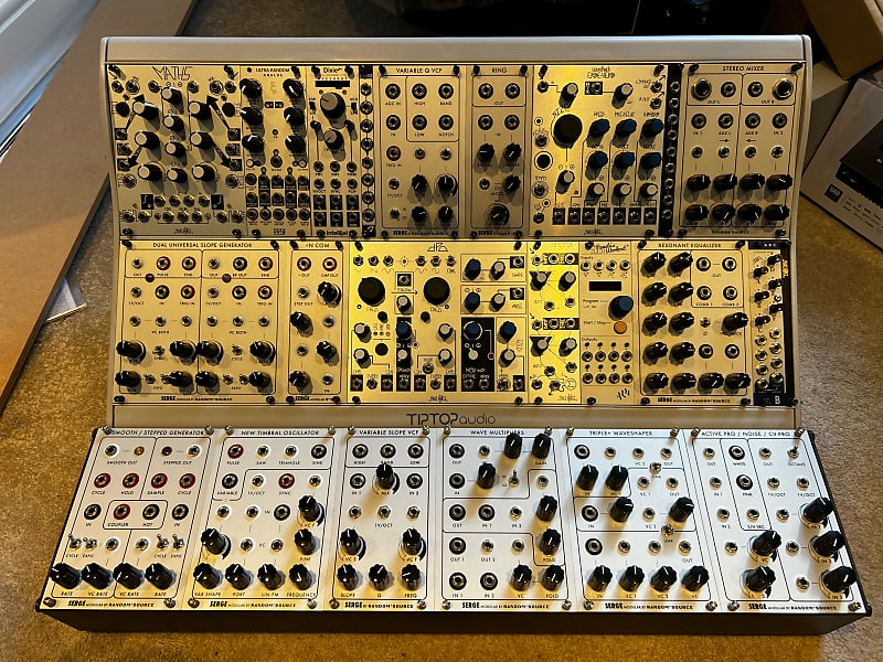 Complete Serge-Based Eurorack Modular System - 9U/104HP | Reverb