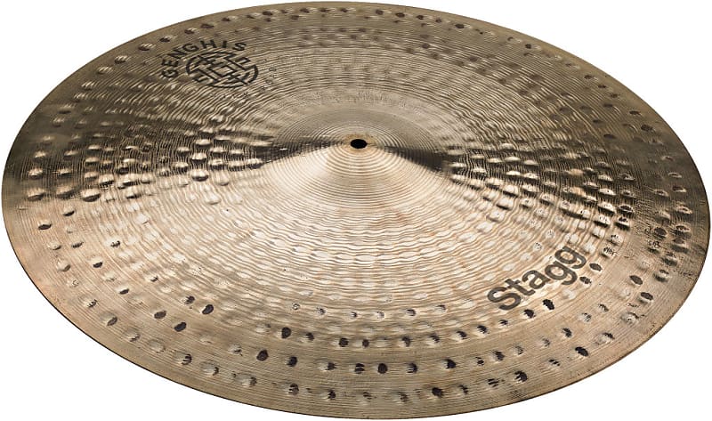 Stagg Genghis 21" Medium Ride Cymbal - Expressive B20 Bronze | Reverb