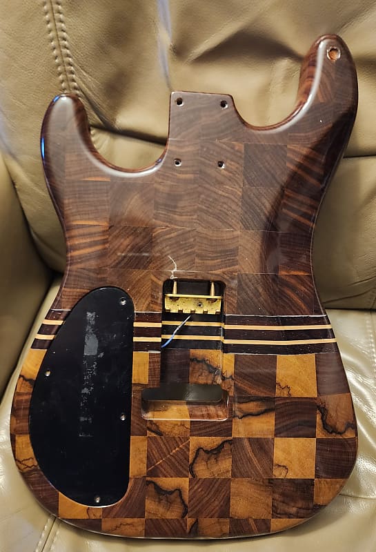 Warmoth Stratocaster, Checker-Board Pattern | Reverb