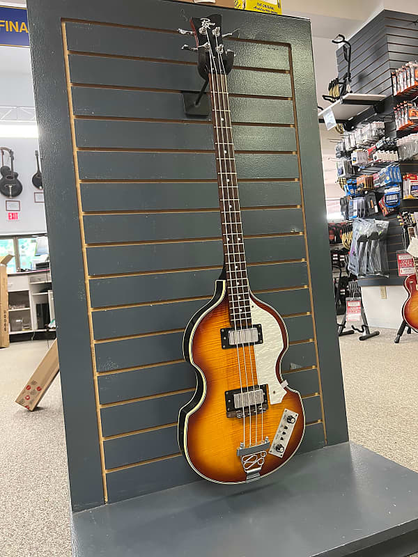 Rogue Violin Bass Sun Burst | Reverb