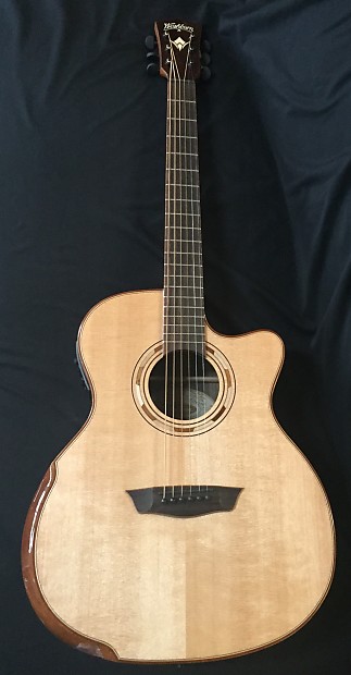 Washburn WCG 25 SCE 2016 Natural | Reverb