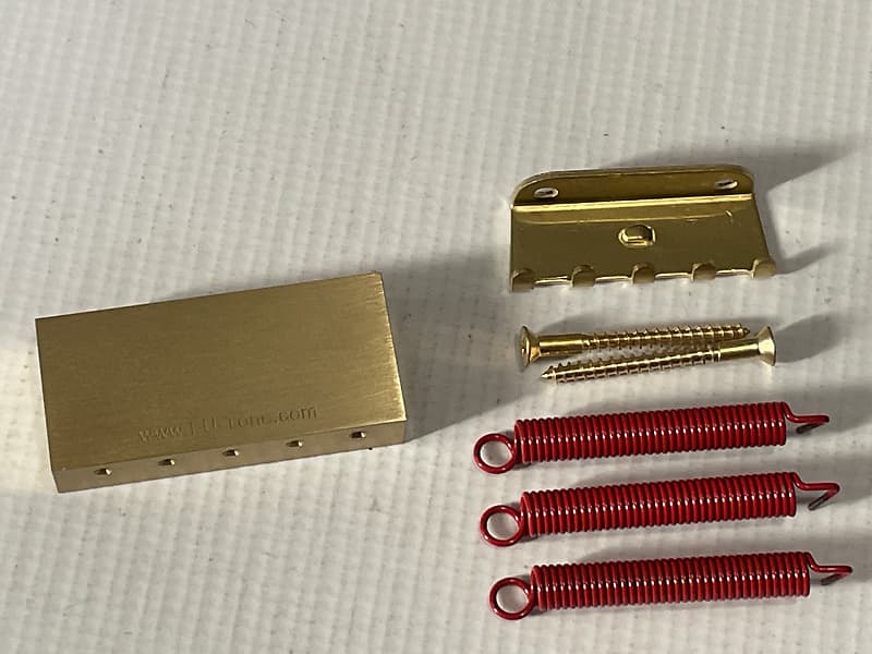 Used FU-Tone Solid Brass Floyd Rose Sustain Block Ibanez Edge | Reverb