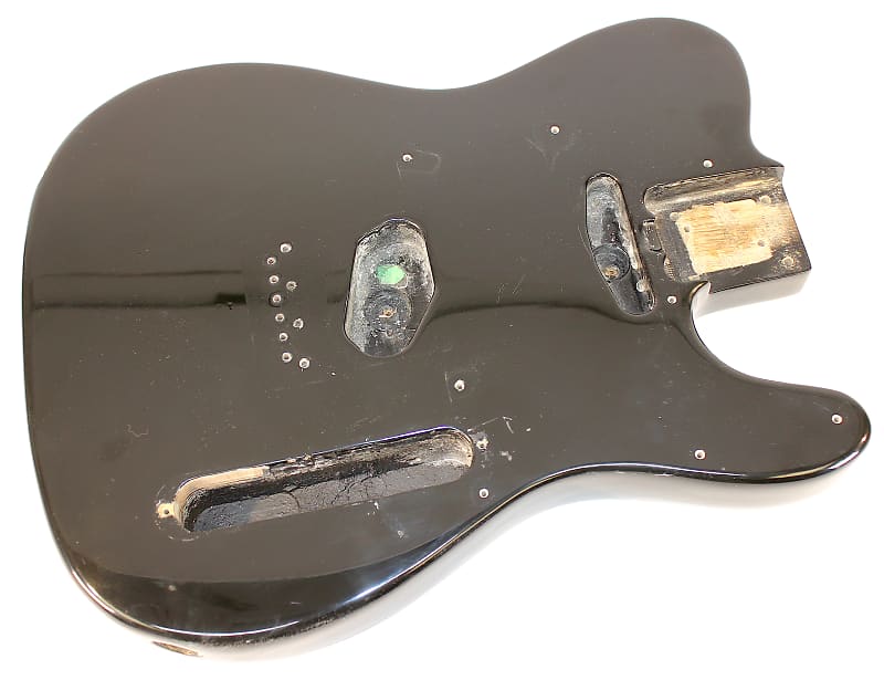 1981 Fender Telecaster Limited Edition Black & Gold Body | Reverb