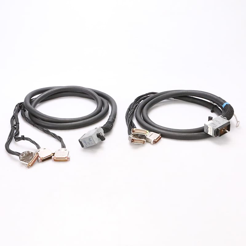2 8ft Solid State Logic DB25 - EDAC DL Snake Cables #49794 | Reverb
