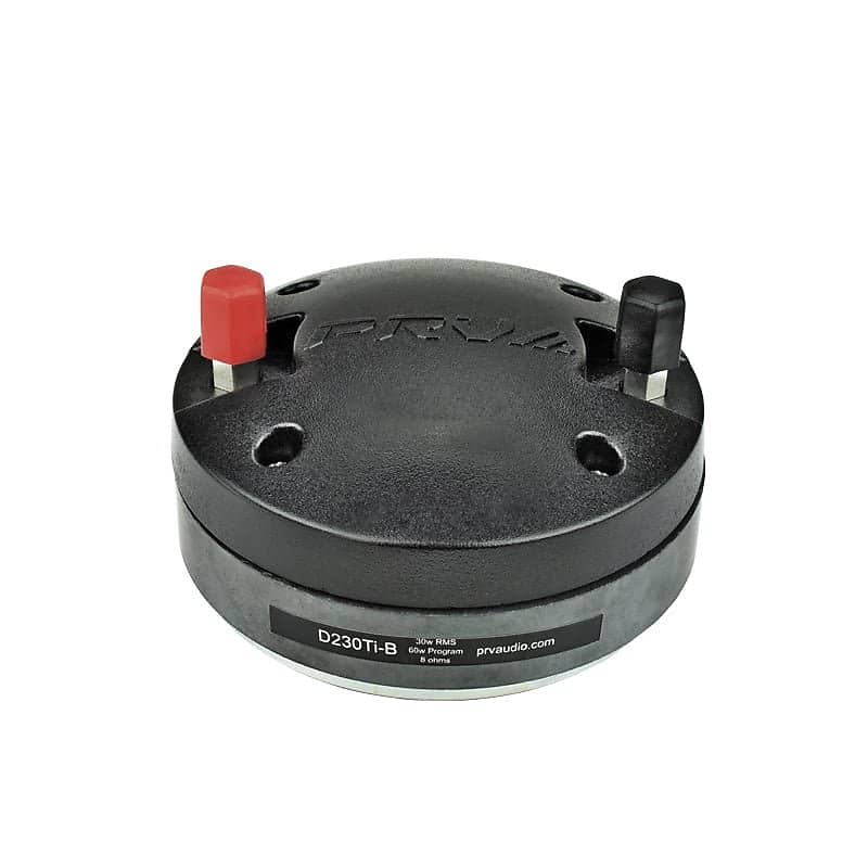 PRV Audio D230Ti-B 1" Titanium Horn Compression Driver 8 Ohm | Reverb
