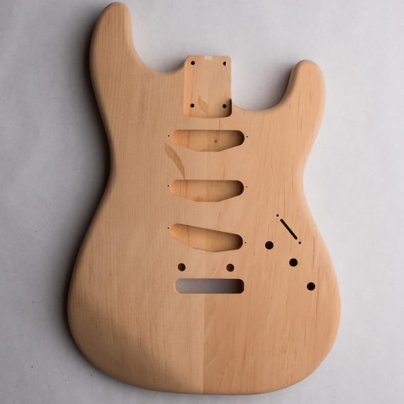 2-Piece Alder Rear-Routed S-Style Guitar Body | Reverb