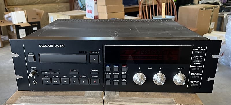 Tascam DA-30 DAT Recorder | Reverb