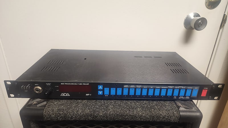 ADA MP-1 Midi Tube Programmable Guitar PreAmplifier PreAmp | Reverb UK