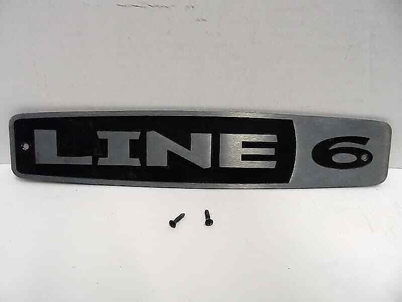 Line 6 Head Combo Speaker Cabinet Cab Badge Logo Emblem | Reverb UK