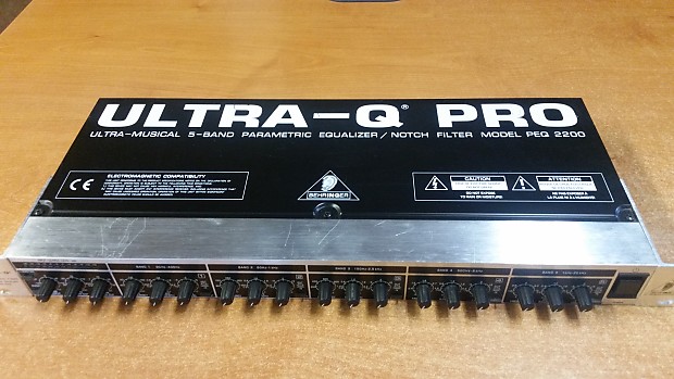Behringer Ultra-Q Pro Model PEQ 2200 | Reverb