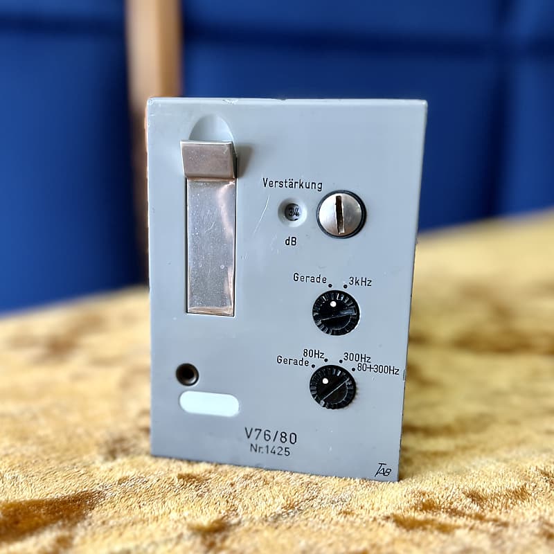 TAB Telefunken V76/80 tube micpre c 1960 original | Reverb Australia