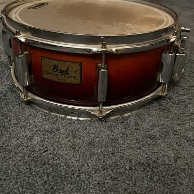 2001 Pearl Session Custom in Amber Fade | Reverb