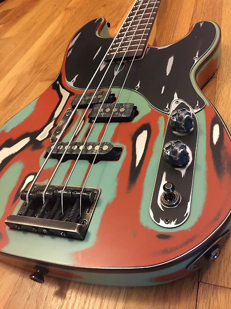 Schecter USA Custom Shop Michael Anthony Signature "Rat Rod" | Reverb