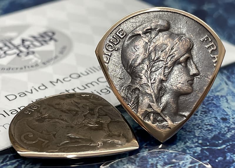 The Highland Plectrum Co. One 1904 French 5 Centimes Coin | Reverb