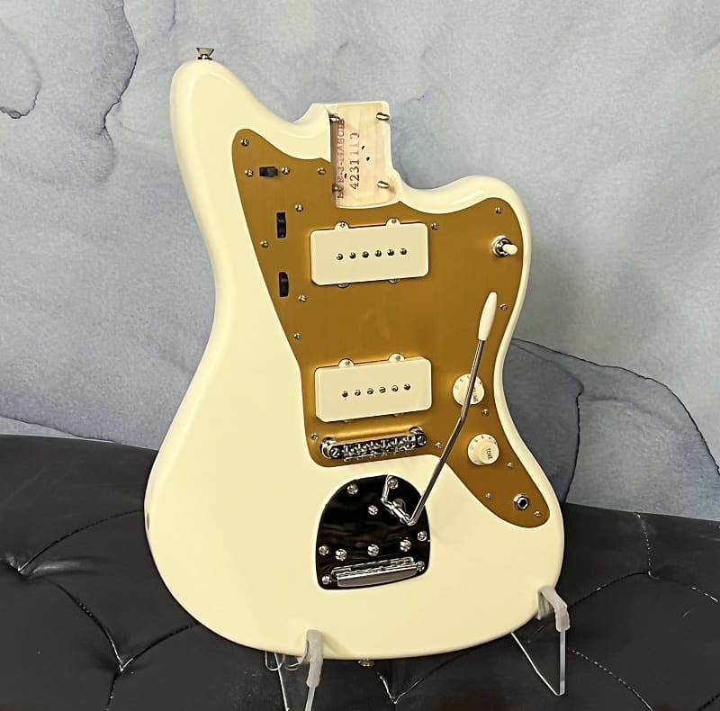 Squier Loaded J Mascis Signature Jazzmaster Body Olympic | Reverb